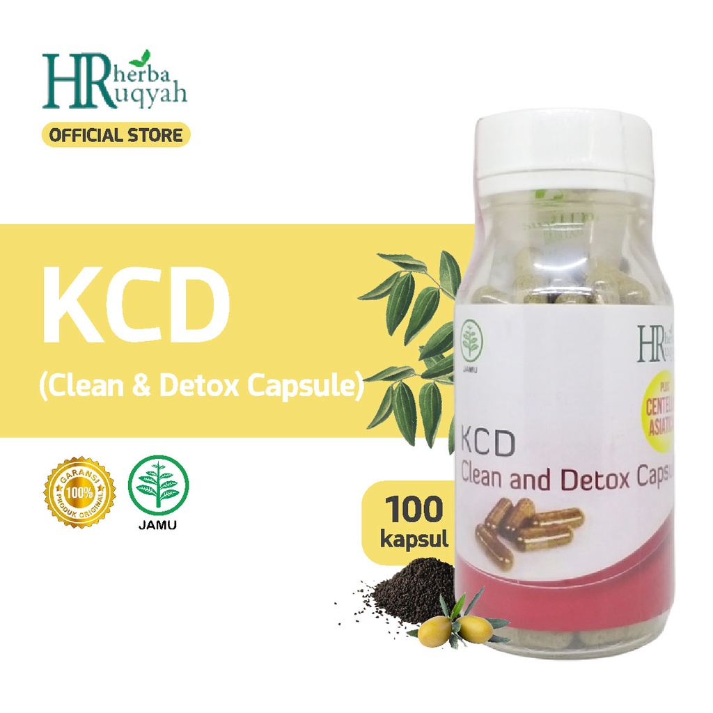 Jual KCD Herbal Asam Lambung Maag GERD | Clean and Detox Capsule ...