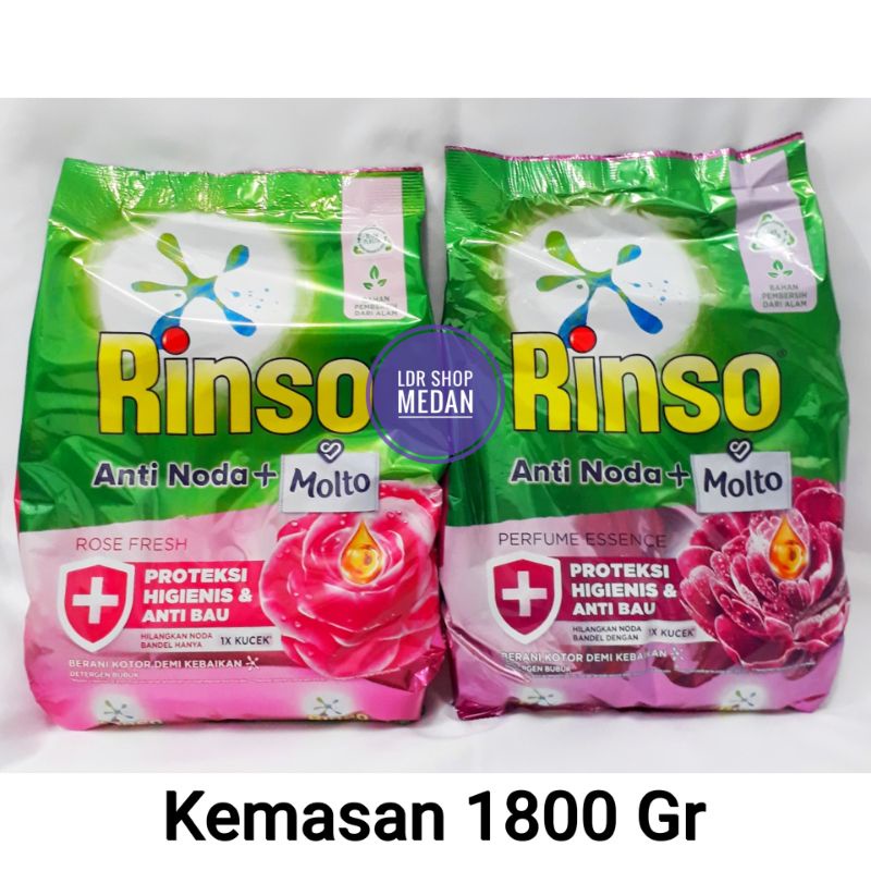 Jual Detergent RINSO bubuk 1.8 / 3 KG | Shopee Indonesia