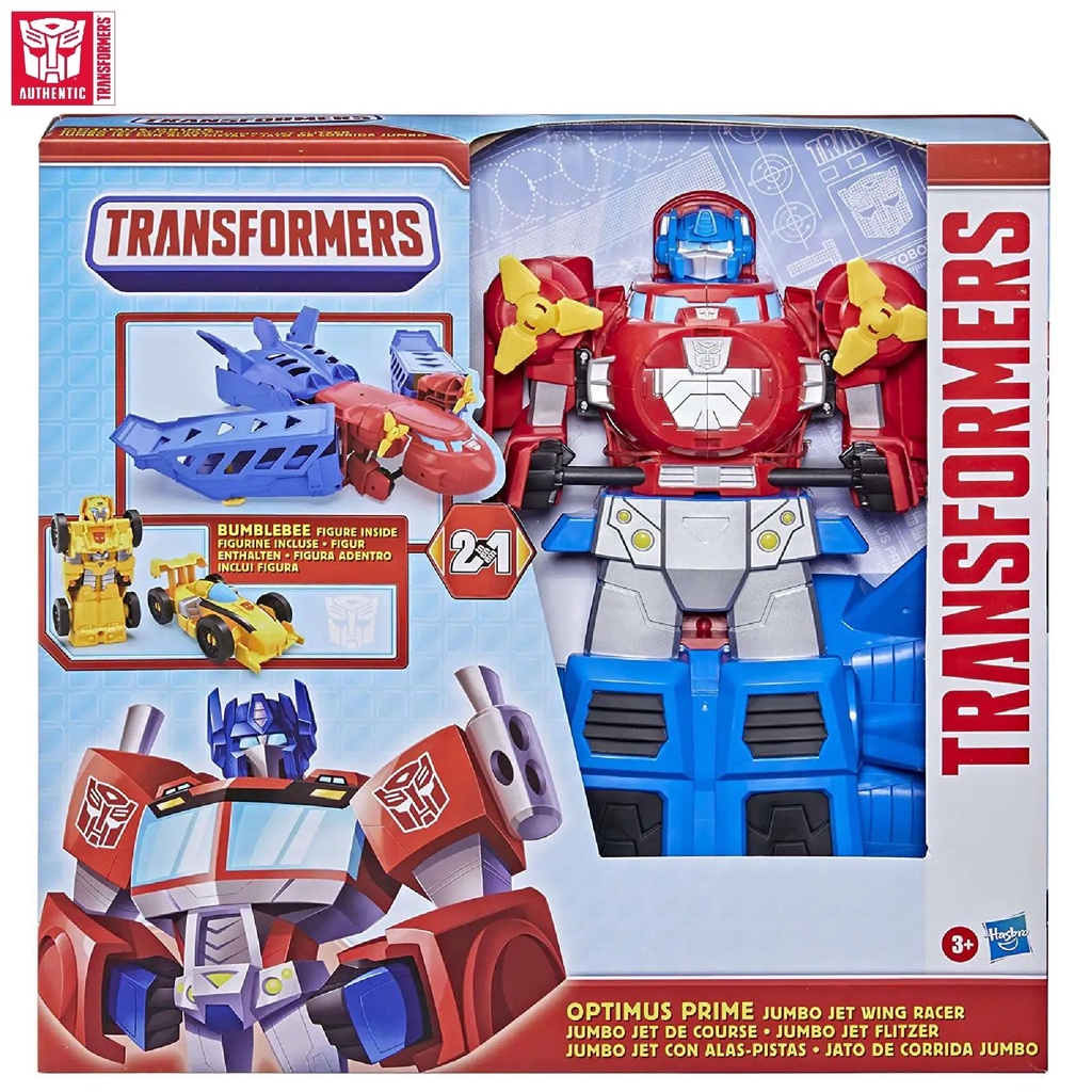 Jual TRANSFORMERS Optimus Prime Jumbo Jet Wing Racer Playset With 4.5 ...