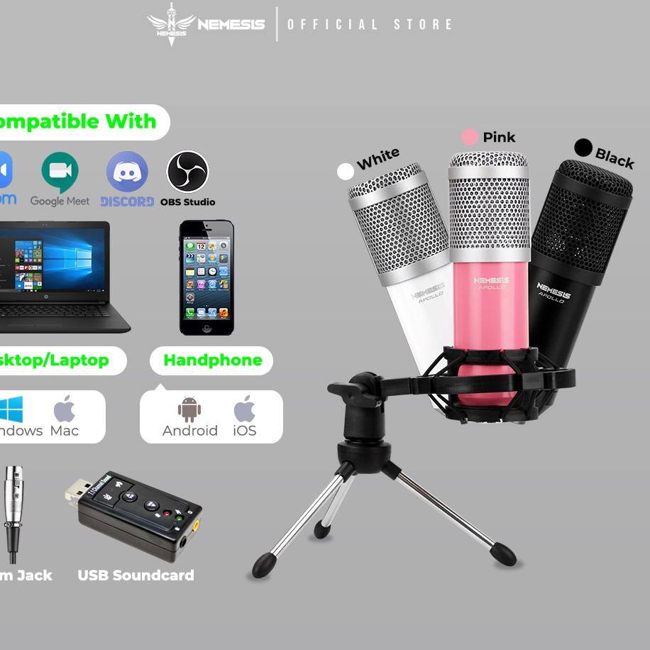Jual Segera belanja Microphone Mic Condenser Audio NYK Nemesis MCA-06 ...