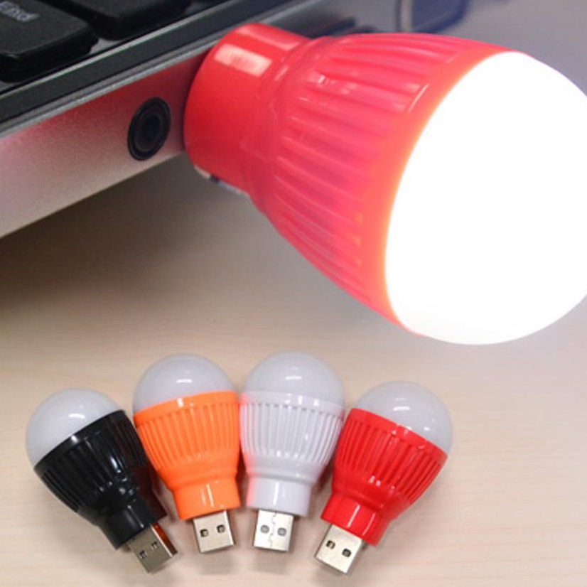 Jual USB Lampu Bohlam Led Mungil Lucu / USB Emergency Led Bolam Lampu ...