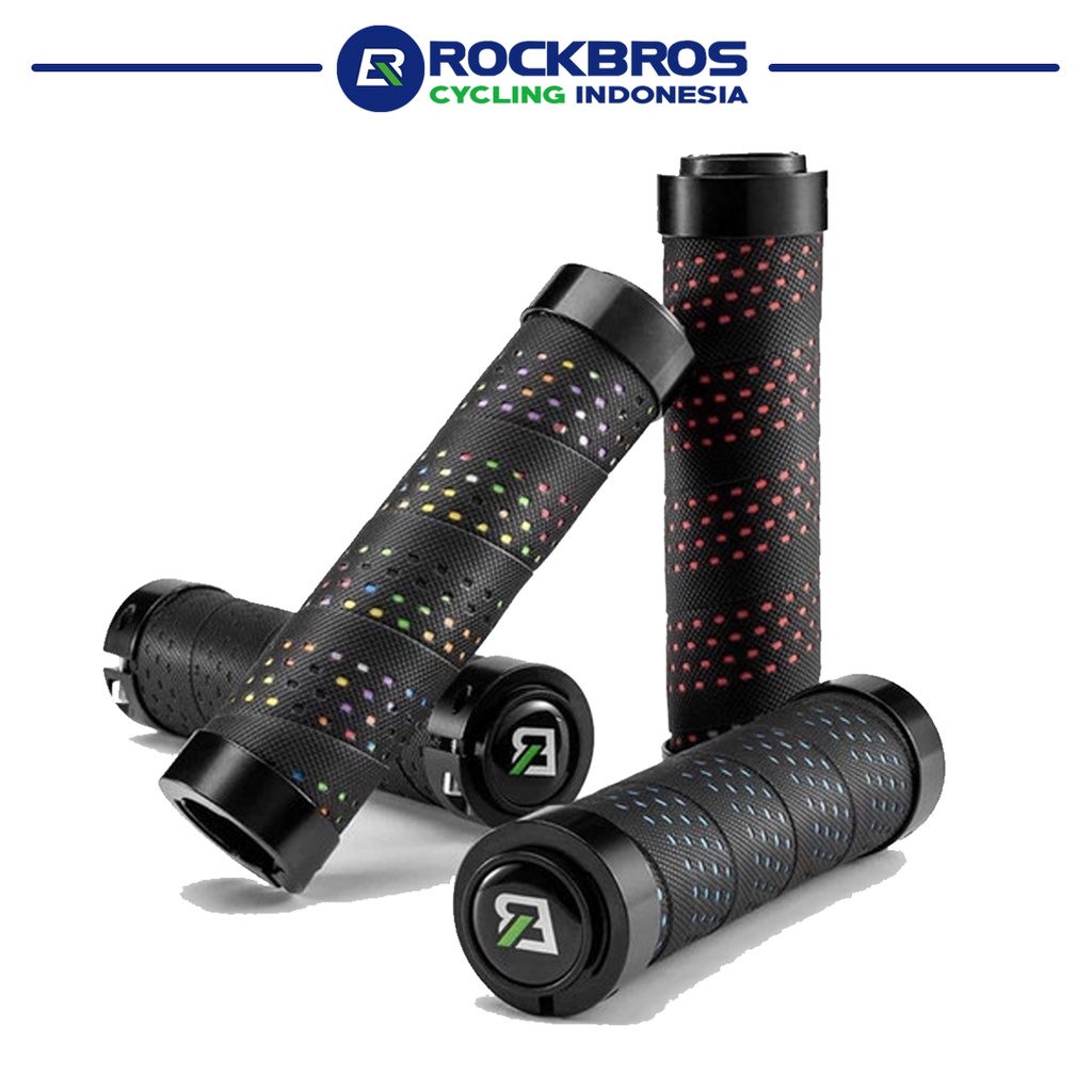 Jual ROCKBROS BTCR Grip Setang Sepeda Bike Handgrip PP Wrapped Ring ...