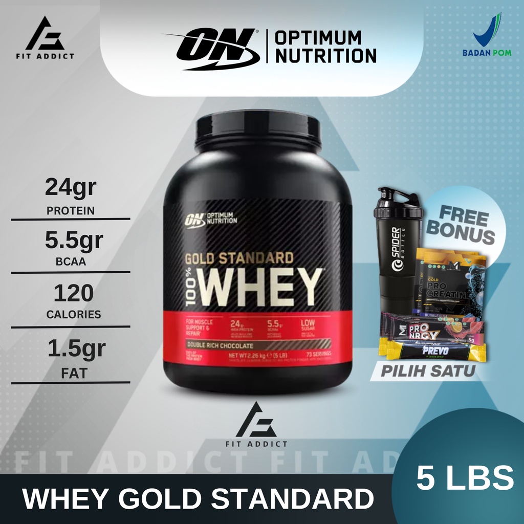 Jual ON WGS 5 LBS 5LBS 5 LB 5LB WHEY GOLD STANDARD PROTEIN ISOLATE ...
