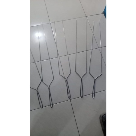 Jual tusukan ayam bakar kepak madu tusukan stainless bbq 2 tusukan ...