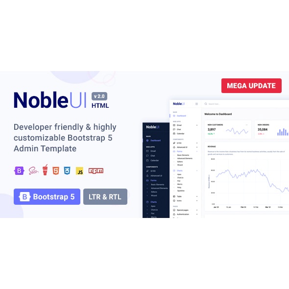 Jual NobleUI - Angular 14+ Admin Template | Shopee Indonesia