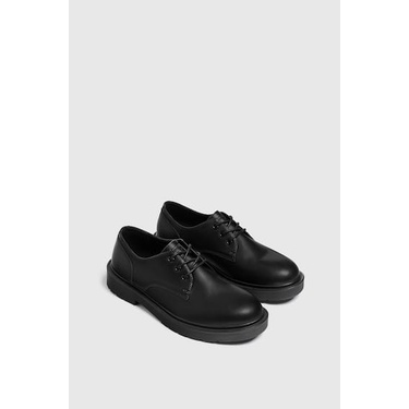 Jual Pull and Bear Sepatu SOL TEBAL CHUNKY SHOES Hitam 2405140 Original ...
