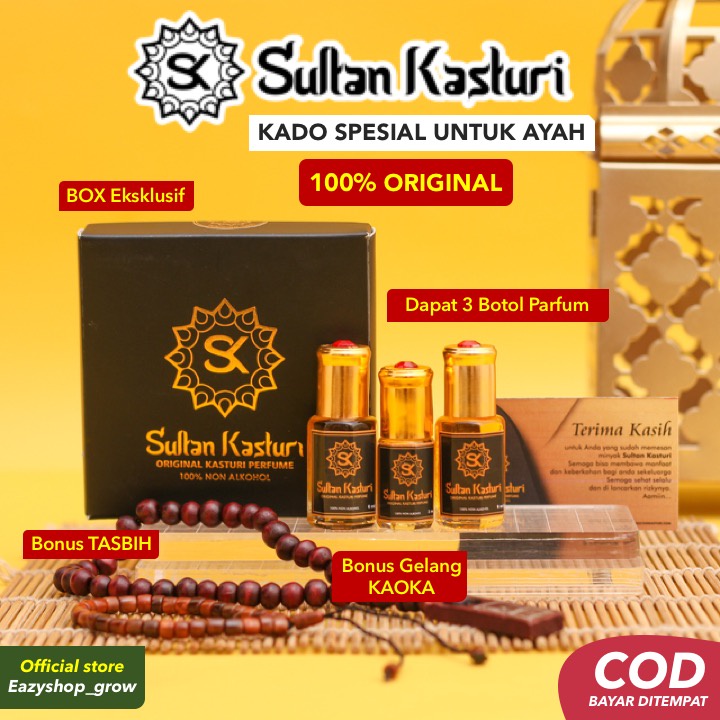 Jual [SULTAN KASTURI ORIGINAL] 100% ORIGINAL SULTAN KASTURI ASLI Minyak Sultan Kasturi Kasturi ...