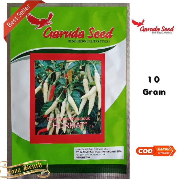 Jual 10gr - Benih Bibit Cabe Rawit Merunduk Hormat F1 Garuda Seed ...