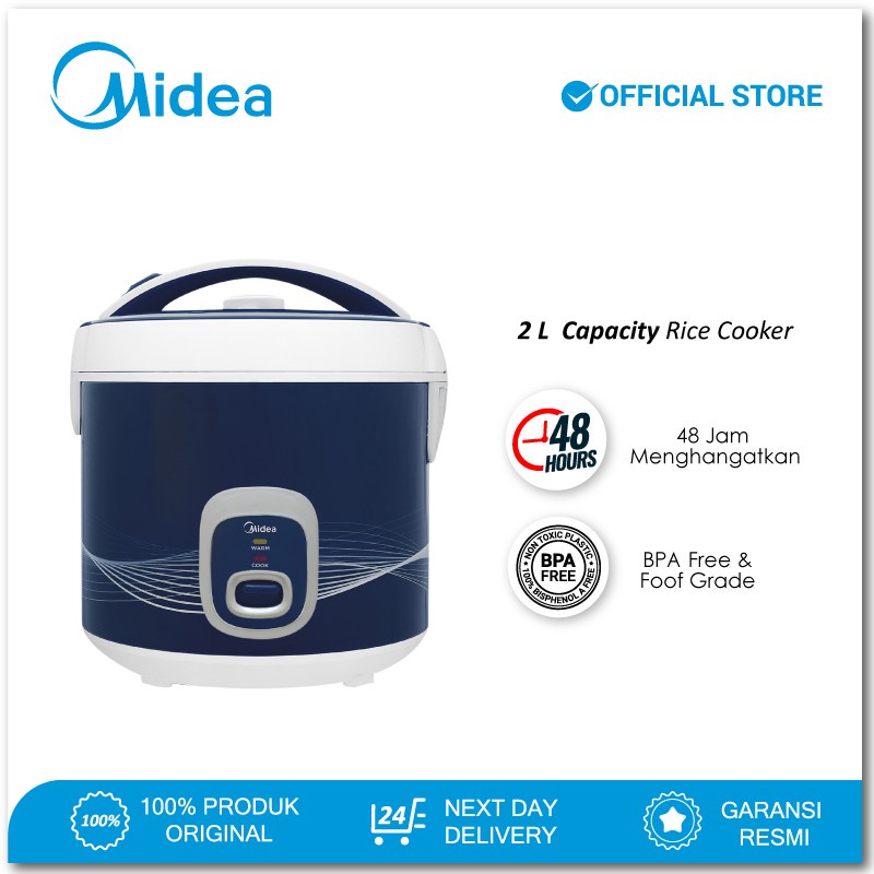 Jual Midea Magic Cooker 6 in 1 Kapasitas 2 Liter MRMS-6101 Biru ...
