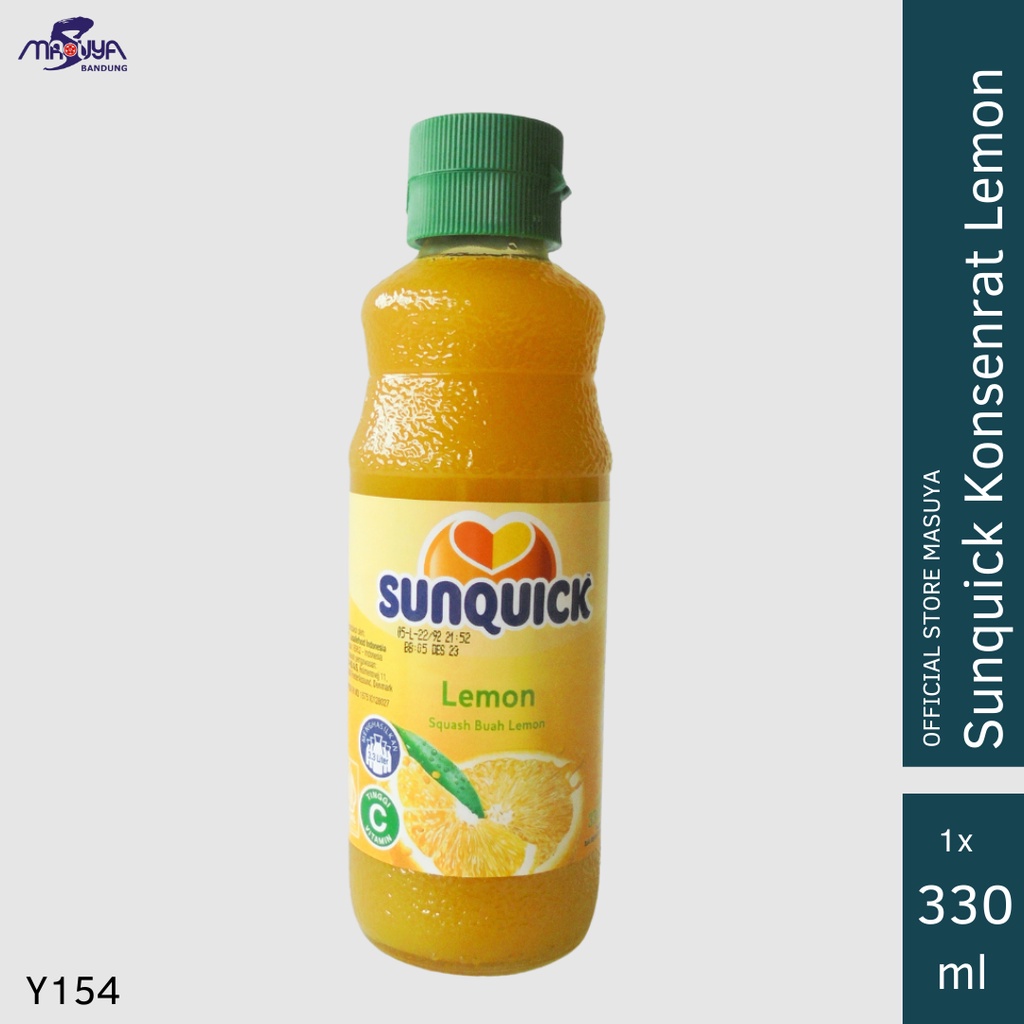 Jual Sunquick Lemon 330ml | Shopee Indonesia