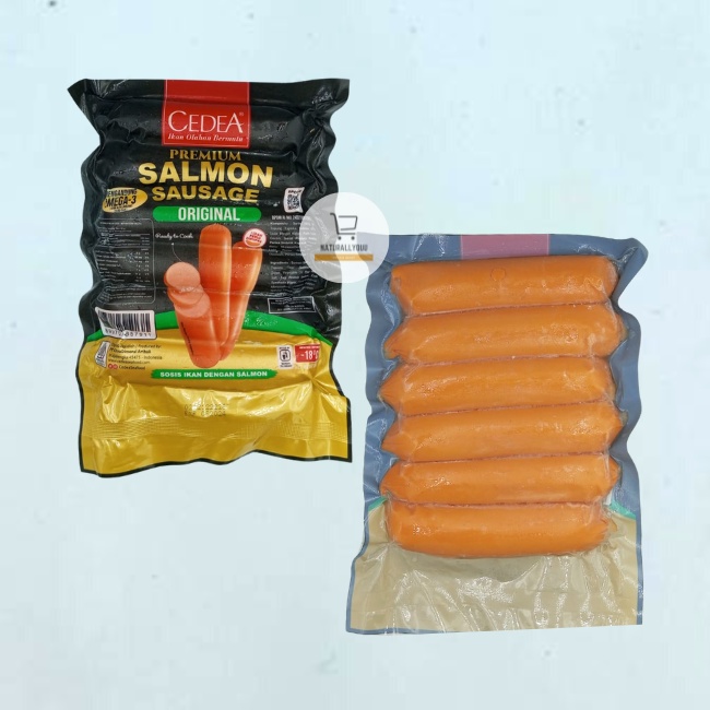 Jual Cedea Salmon Sausage 390gram Sosis Salmon | Shopee Indonesia