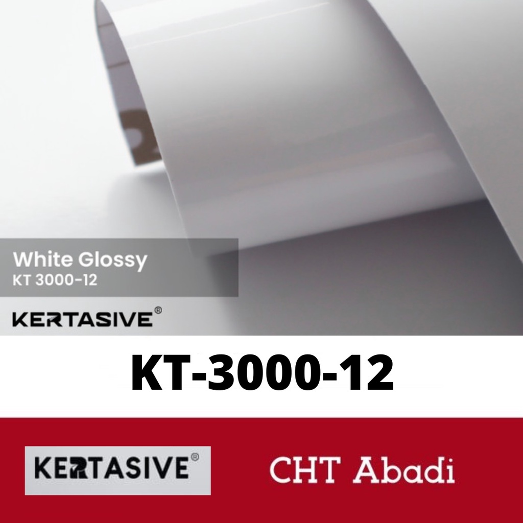 Jual KERTASIVE / PELAPIS INTERIOR KT 3000-12 WHITE GLOSSY | Shopee Indonesia