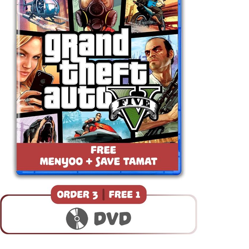 Jual GTA 5 Grand Theft Auto V - DVD ℮ | Shopee Indonesia