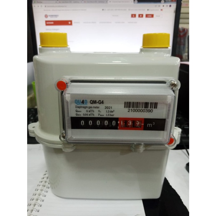 Jual Sensor Gas Meter Quad Gm-G4 Sudah Tera Metrologi | Shopee Indonesia