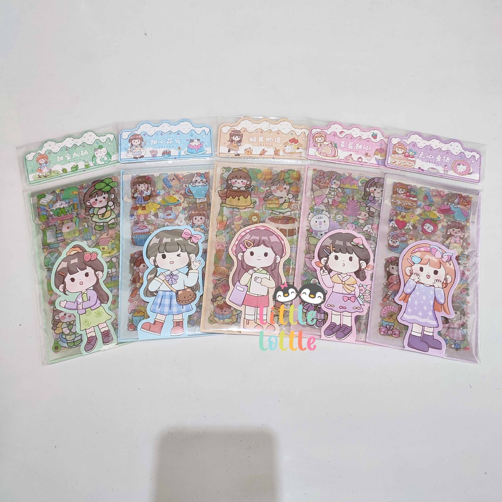 Jual Stiker Momo Cute Series Import Sticker Aesthetic Korea Lucu 2D ...