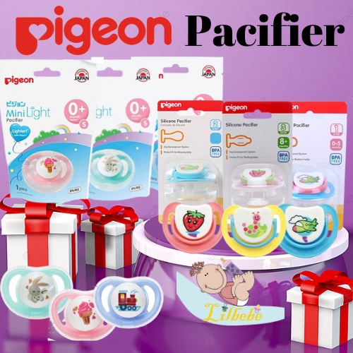 Jual PIGEON Minilight Mini Light Pacifier Size S M L Boy / Girl ...