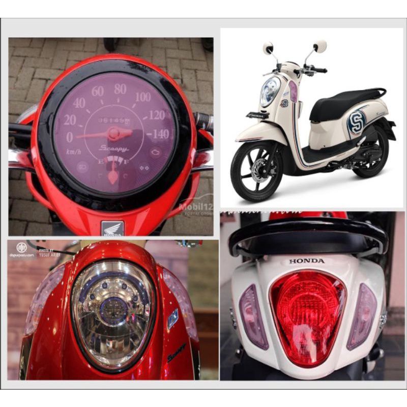 Jual Stiker variasi skotlet pelindung spidometer dan sen depan belakang ...