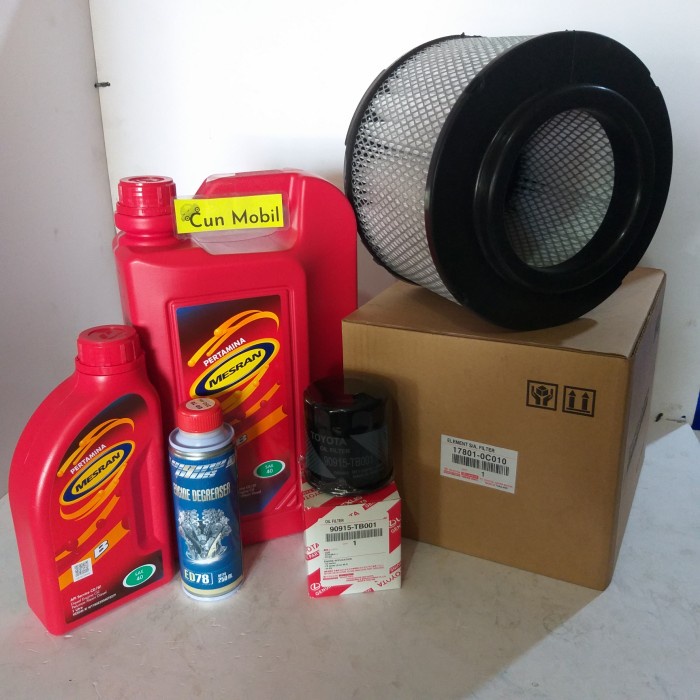 Jual Paket oli mesin Mesran B40 6L Innova diesel, Hilux Diesel (5 ...