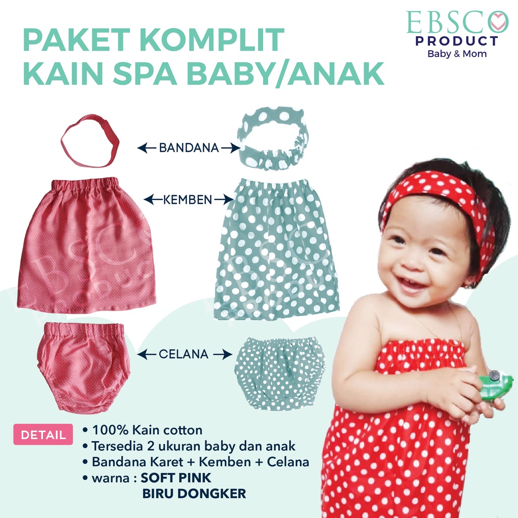 Jual KAIN LULUR SPA PIJAT MANDI ANAK BAYI KEMBEN | Shopee Indonesia