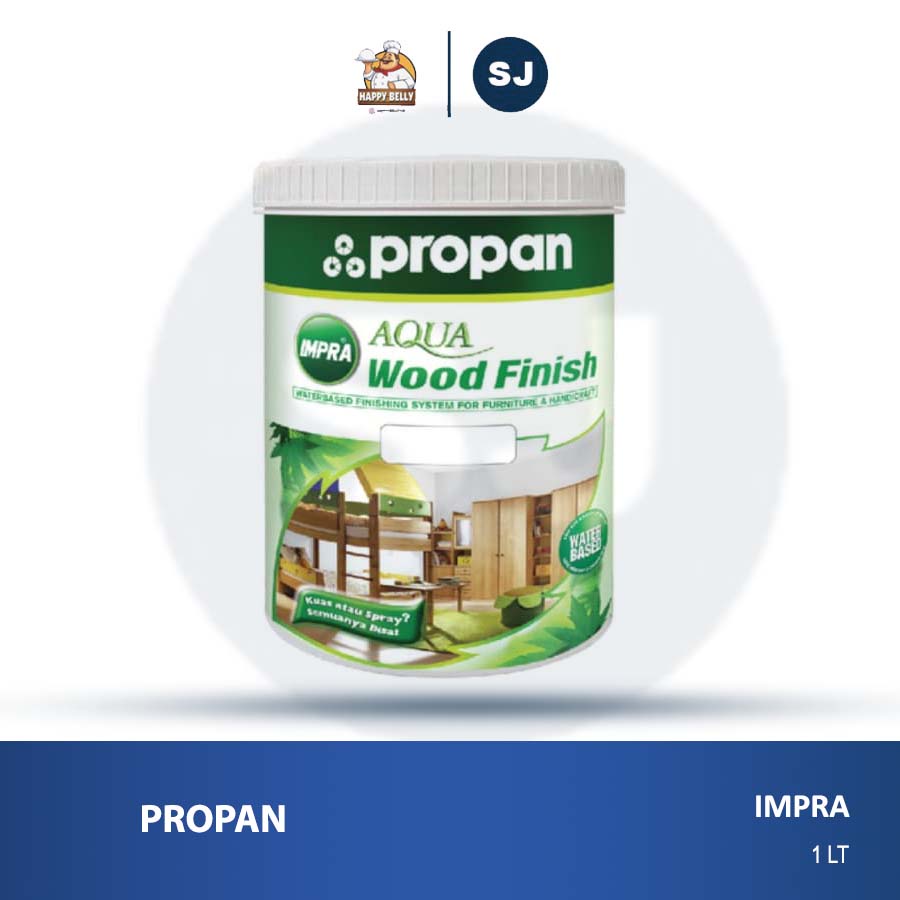 Jual WATERBASED TOP COAT PROPAN IMPRA AQUA LACQUER CLEAR AL-961-1 L ...
