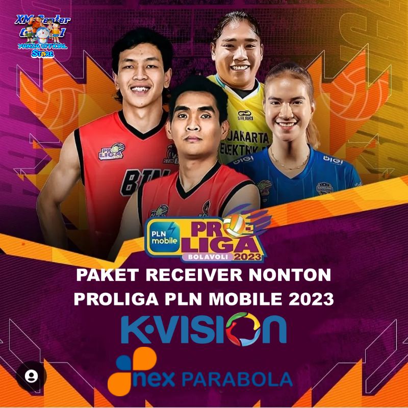 Jual Paket Proliga 2023 / K-Vision & Nex Parabola / Garuda / Paket TV ...