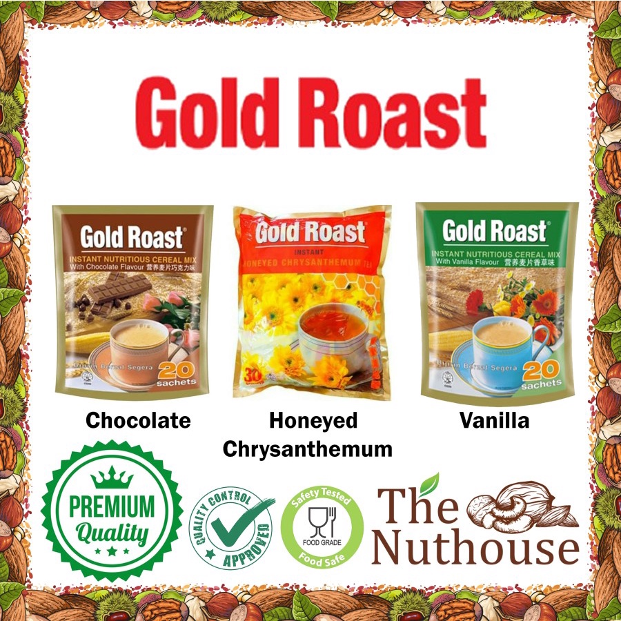 Jual Gold Roast Instant Nutritious Cereal Mix Vanilla / Chocolate ...