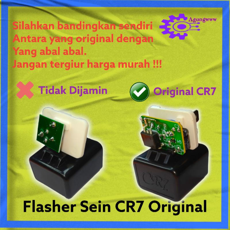 Jual Flasher CR7 Original CR7 sein bohlam & led | Shopee Indonesia