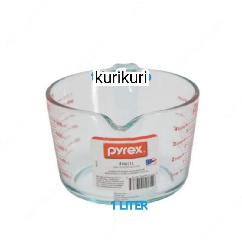 Jual PYREX MEASURING CUP/GELAS UKUR 1L | Shopee Indonesia