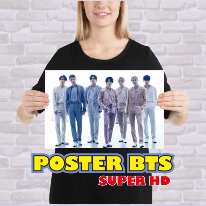 Jual POSTER BTS HD/POSTER PROOF HD CONCEPT FOTO A3 (31X47cm)wall decor ...
