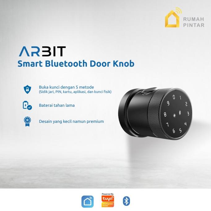 Jual HARGA SPESIAL ARBIT - Smart home Bluetooth Door Knob Lock ...