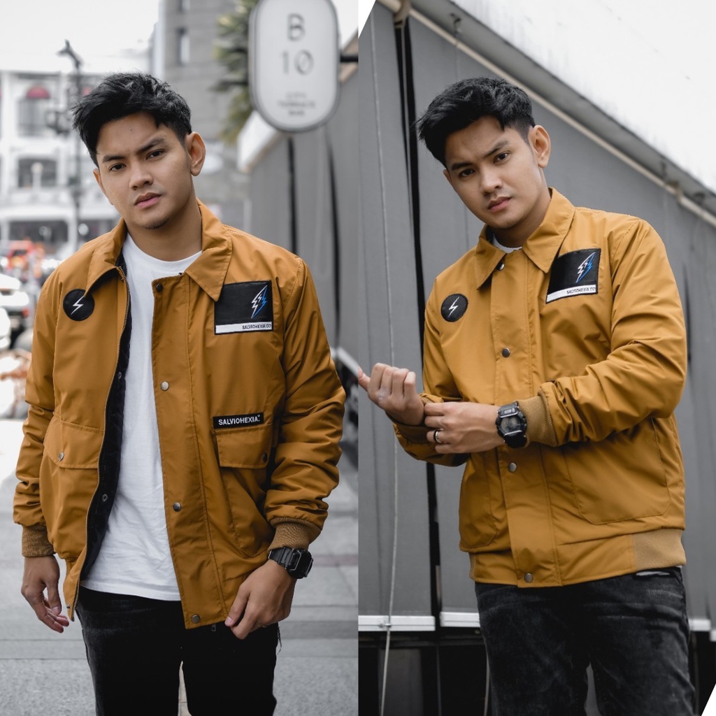 Jual JAKET BOMBER PRIA - Flight jaket / Jaket Vintage / Jaket Bomber ...