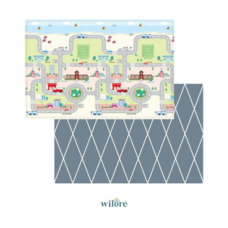 Jual Cobyhaus - Wilore PVC Playmat Central Park + Moire (Large ...