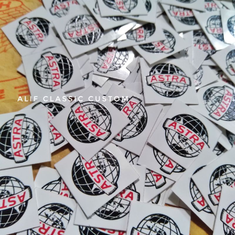 Jual stiker astra internasional old logo stiker pemanis komponen sepeda ...