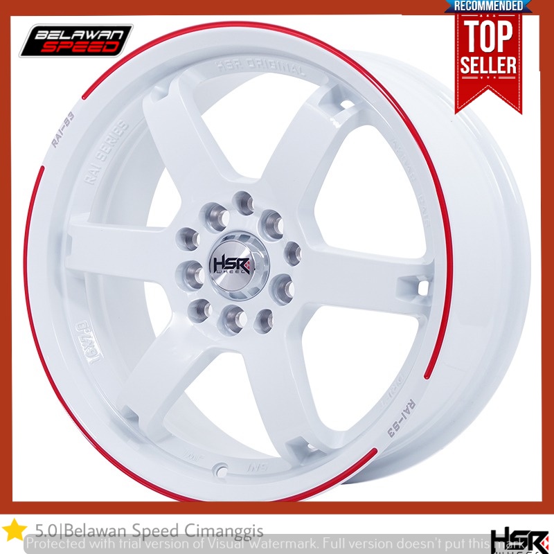 Jual VELG MOBIL RACING PELEK MODIFIKASI HSR RAI S3 RING 16 PCD 5X100/114,3 UNTUK SIENTA NEW ...