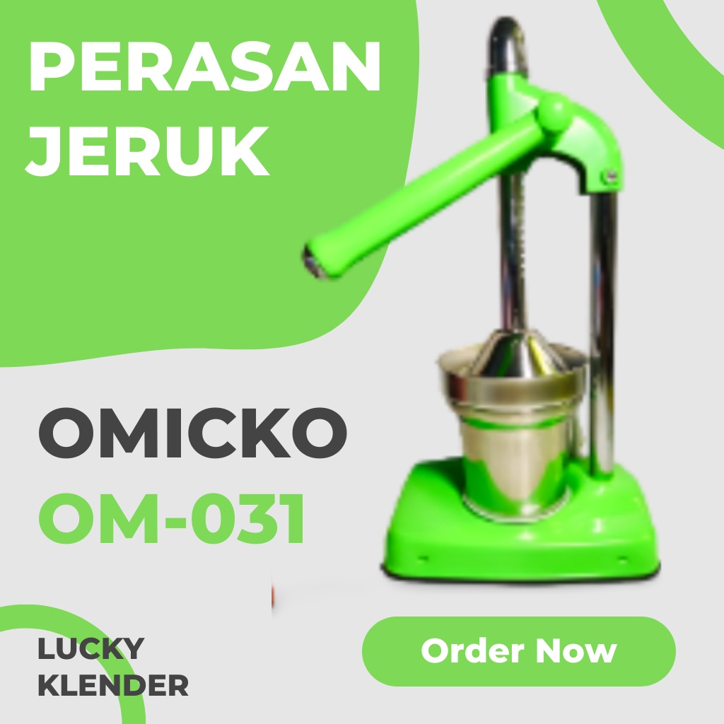 Jual Perasan Jeruk Nipis Stainless Steel Manual OMICKO OM-031 - Ciptakan Minuman Segar dengan ...