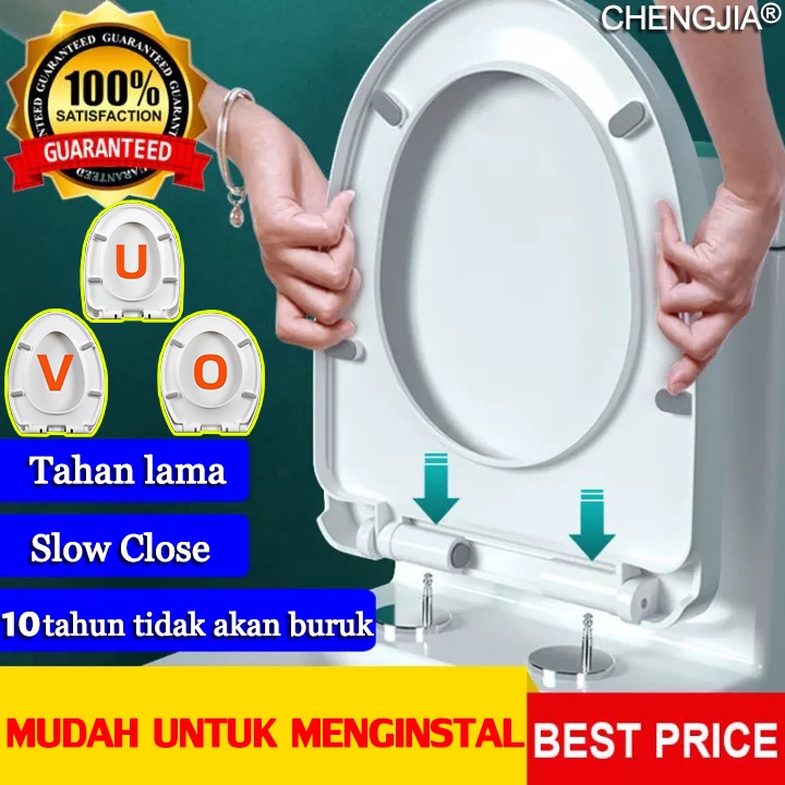 Jual CHENGJIA Tutup closet Toilet Cover tutup kloset kloset duduk ...