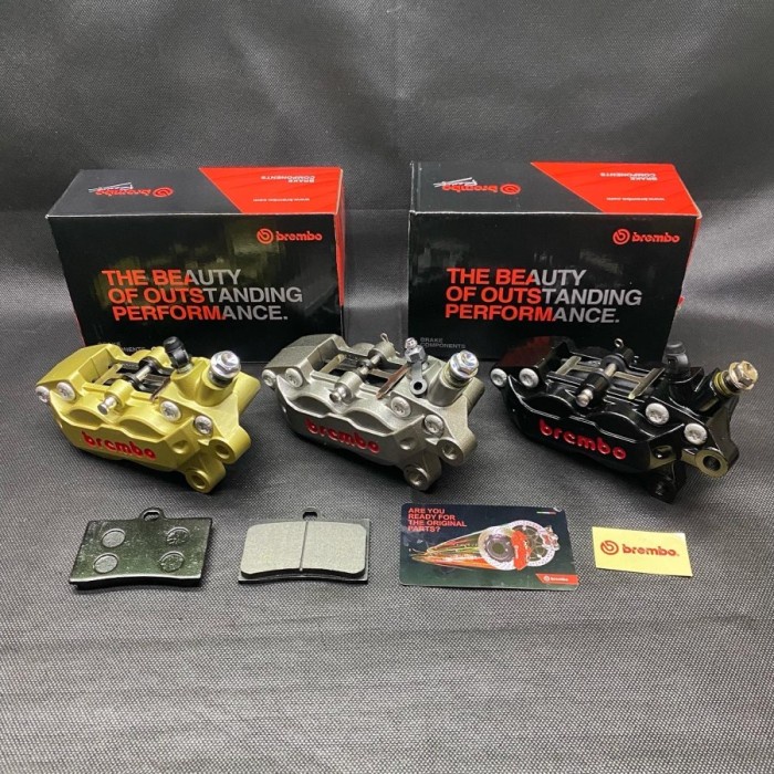 Jual Kaliper 4 Piston Brcmbo Caliper Big Pot Axial Kanan Babet 4P Monoblok | Shopee Indonesia