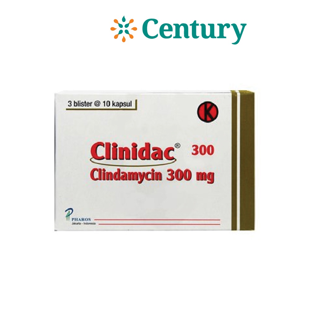 Jual CLINIDAC 150MG 1 STRIP 10 KAPSUL / CLINDAMYCIN / ANTIBIOTIK ...