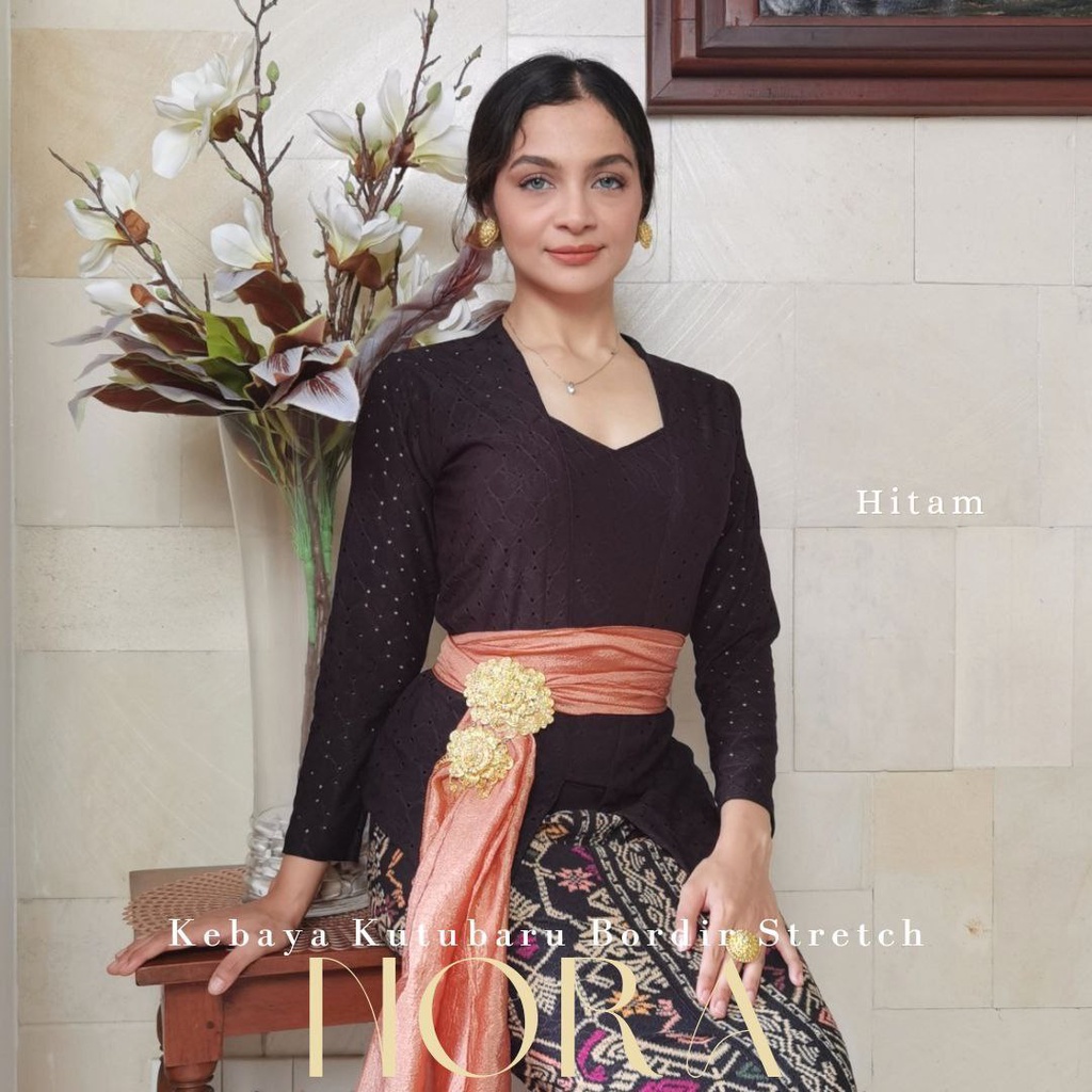 Jual SudanBali Setelan Kebaya Bordir Stretch Nora dan Bawahan Kamen ...