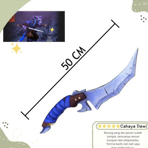 Jual Replika Dagger Hero Riki Dota 2 Original | Shopee Indonesia