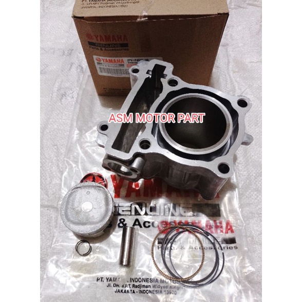 Jual BLOCK PISTON CYLINDER BLOCK SEHER SET MX KING 150 2PV BLOK BLOCK ...