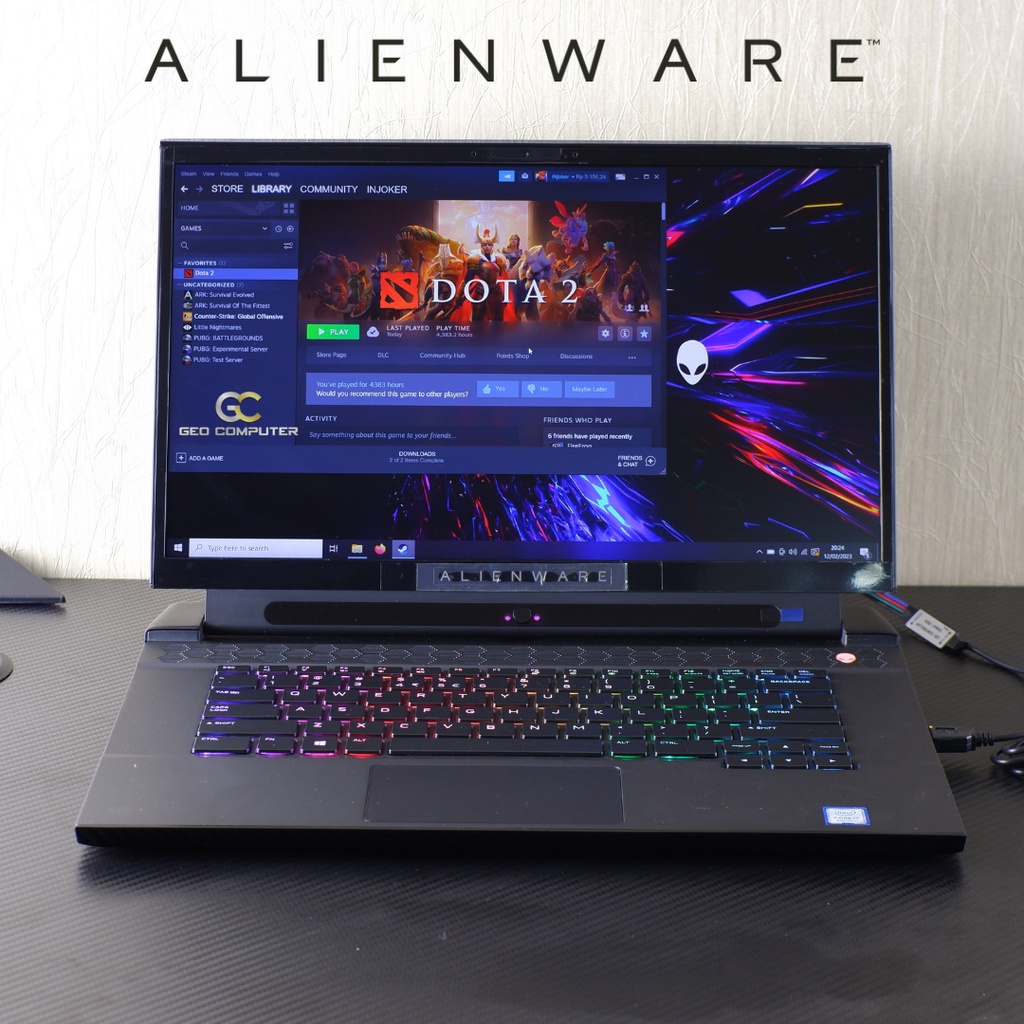 Jual Alienware M15 R2 Core i7-9TH/16GB RAM/RTX 2070 Max-Q/RGB Keyboard ...