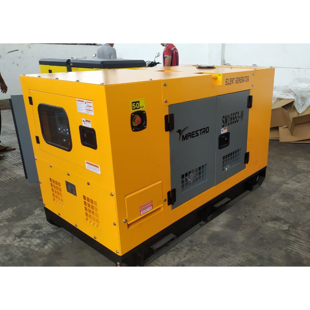 Jual Genset Silent 16 kva MAESTRO Diesel 16kva (12,8kw) - 1 Phase 220v ...