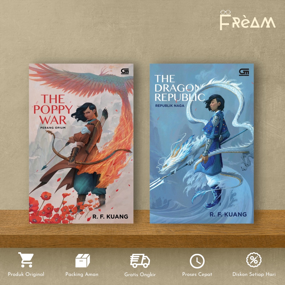 Jual Buku Novel Perang Opium (The Poppy War) | Republik Naga (The ...