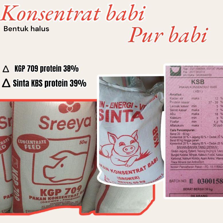 Jual F34 Pur EGP702 babi pakan babi KSB PT SINTA/ Voer babi 1 kg ...