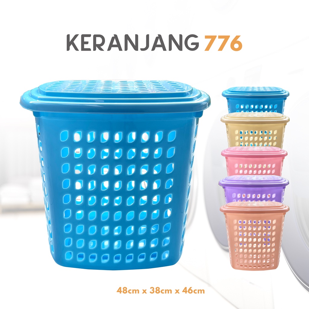 Jual Keranjang Pakaian 776 Elegant DX / Keranjang Baju + Tutup ... Jual Keranjang Pakaian 776 Elegant DX / Keranjang Baju + Tutup ...