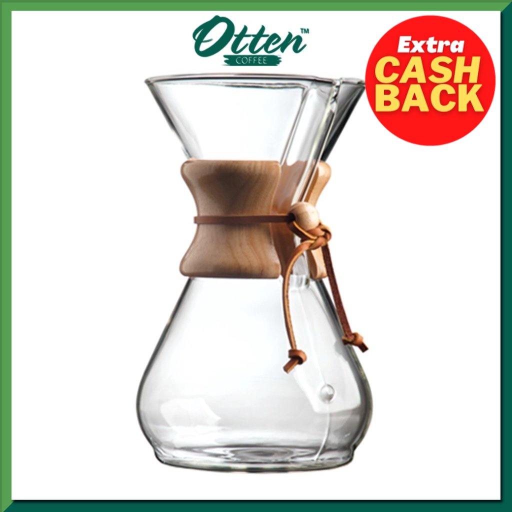 Jual Chemex - 8 Cups Classic Series Wood Collar (CM-8A) | Shopee Indonesia