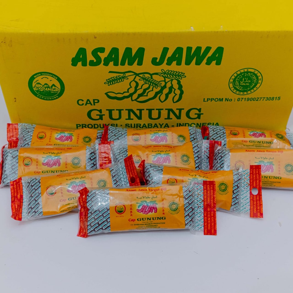 Jual Asem Jawa Tanpa Biji Asam Jawa 100 gram | Shopee Indonesia