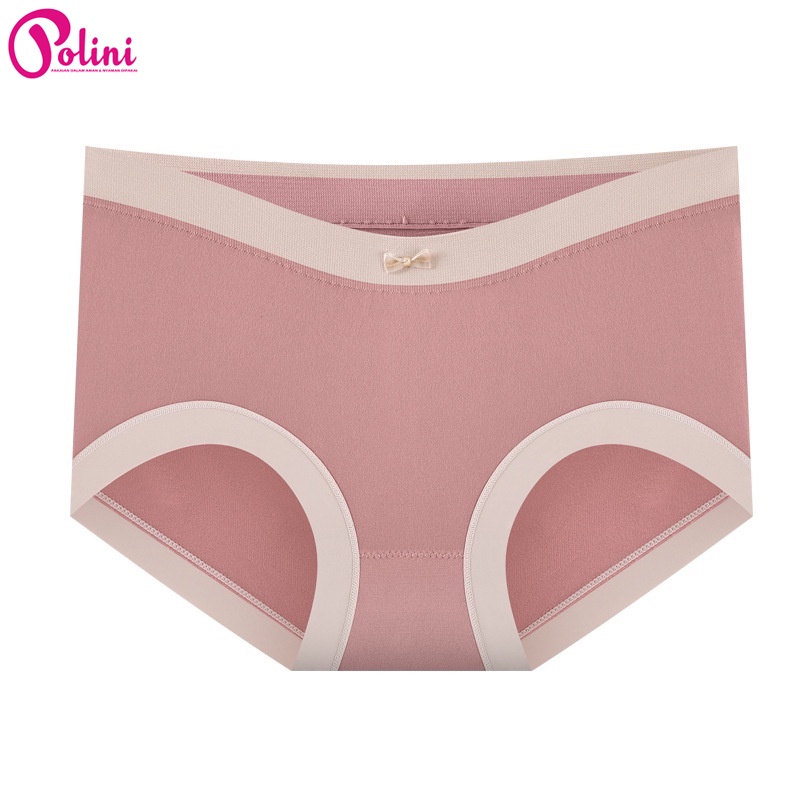 Jual POLINI Celana Dalam Wanita List Pita Cd Bahan Elastis Mid Waist ...