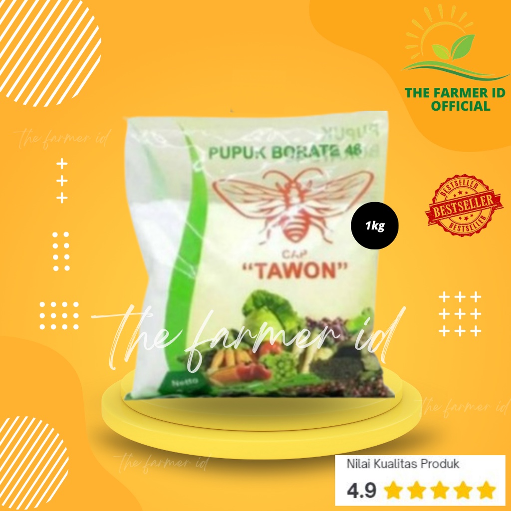 Jual Pupuk Borate 48 - Pupuk Mikro Boron Cap Tawon 1 Kg | Shopee Indonesia